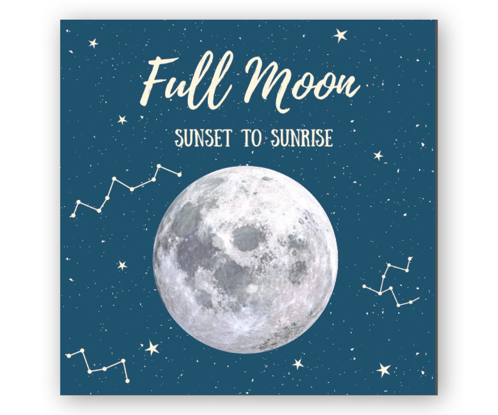 Moon Phase Cards Printable Moon Phase Cards Harvest Moon - Etsy