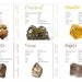 Set of 108 Rock, Mineral, and Gemstone Identification Cards | SCRIPT ...