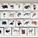 Animal Alphabet Cards | Animal Abc's | Watercolor Alphabet Cards ...