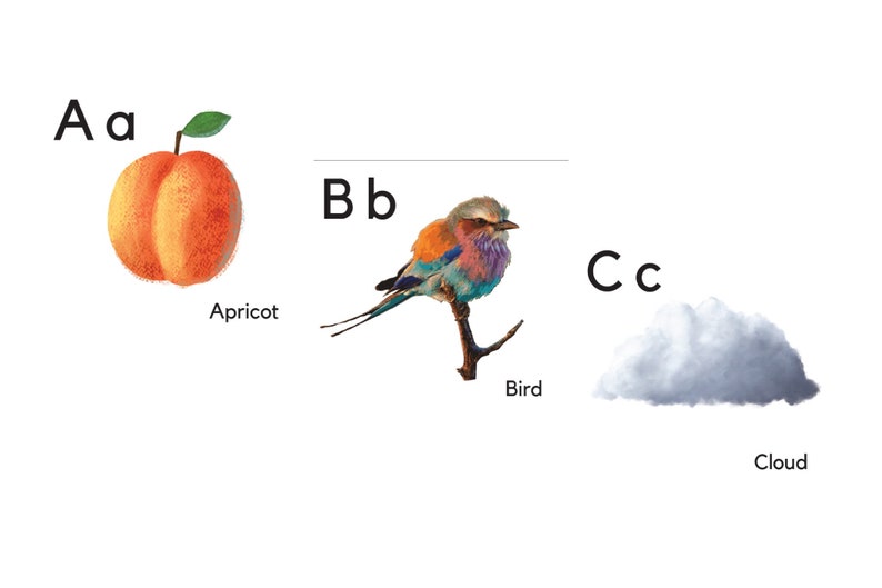 Nature Themed Alphabet Cards | Charlotte Mason Alphabet Cards ...