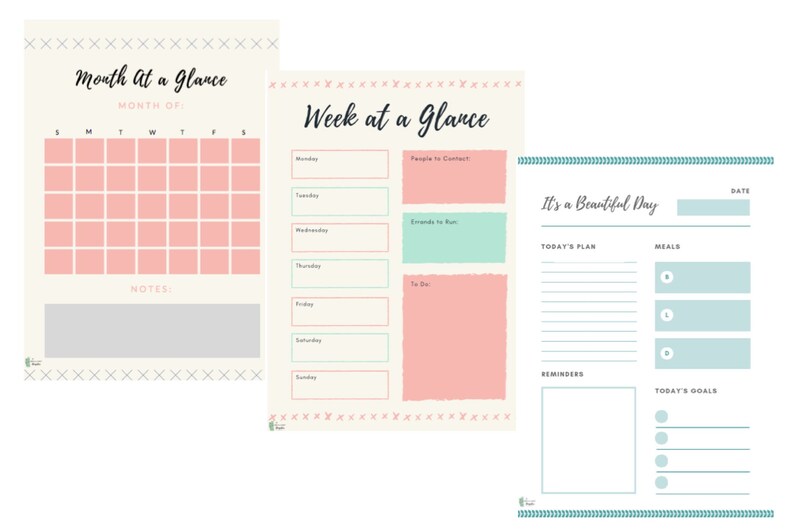 Printable Teacher Homeschool Planner and Record Keeping | Daily, Weekly ...