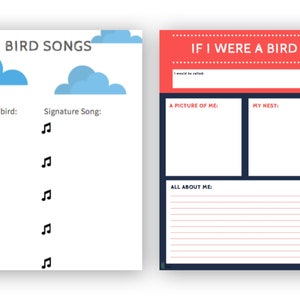 Birds Unit Study | Bird Unit | Printable Homeschool Lesson Plans ...