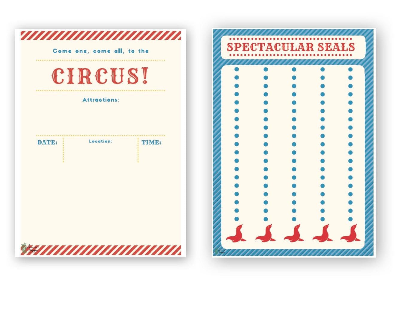 Circus Theme Unit Study | Week Long Homeschool Lesson Plan | Printable ...