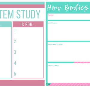 Human Body Unit Study | Human Anatomy Activities | Printable Human Body ...