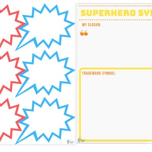 Superhero Unit Study | Superhero Educational Activities | Printable ...