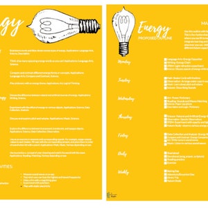 Energy Unit Study | Light, Heat, and Sound Activities | Printable ...