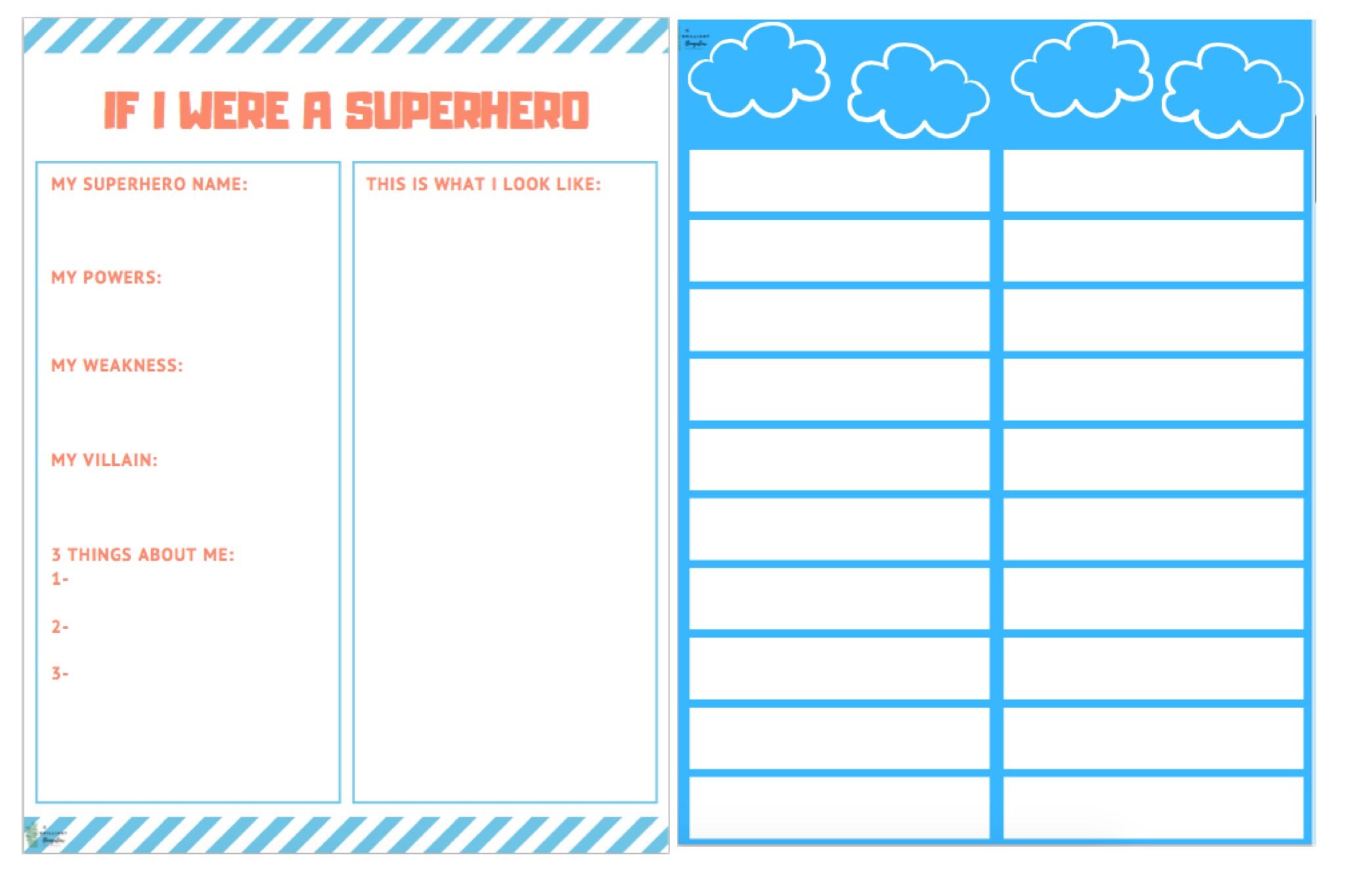 Superhero Unit Study | Superhero Educational Activities | Printable ...