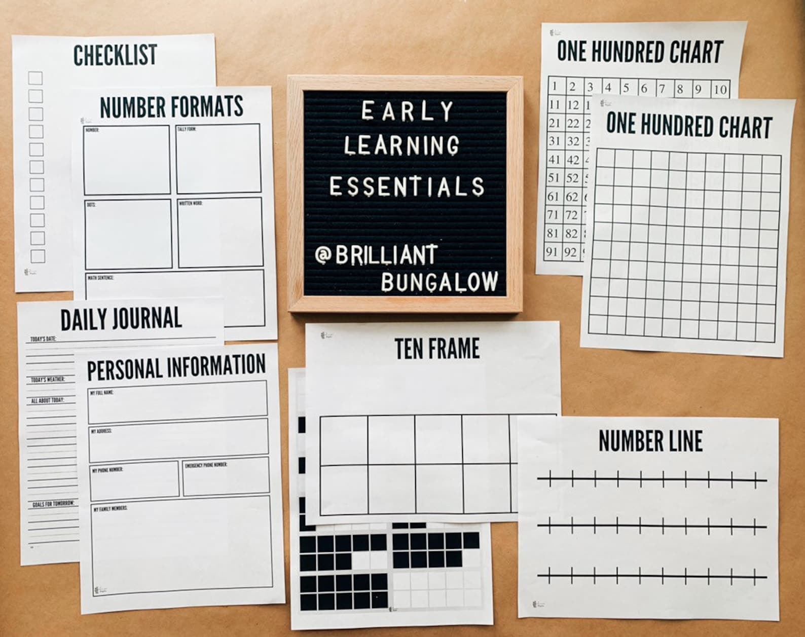 Early Learning Essentials Full Basic Curriculum Reading, Writing, Math ...