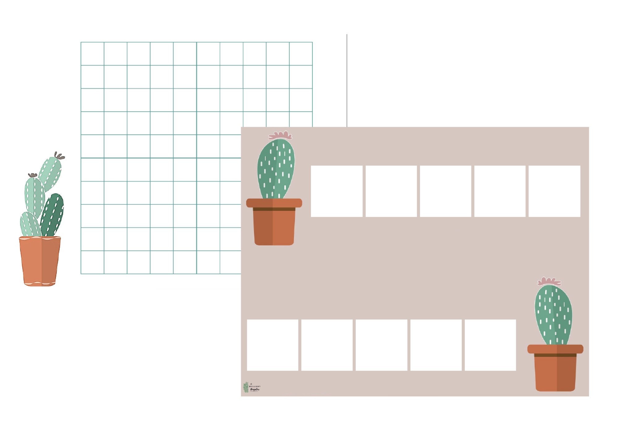 Cactus Unit Study | Cactus Themed Activities | Printable Lesson Plans ...