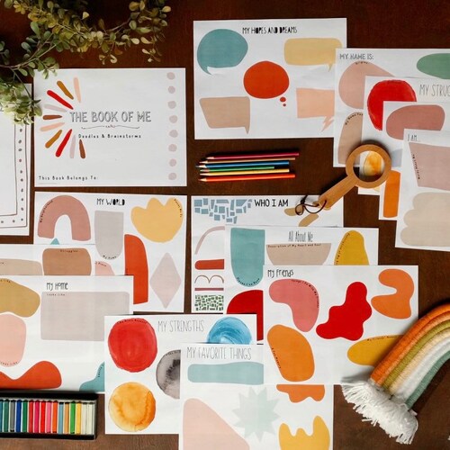 All About Me Meet the Student Printable Comic Style - Etsy