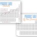Periodic Table Element Flash Cards | Chemistry Flash Cards | Periodic ...