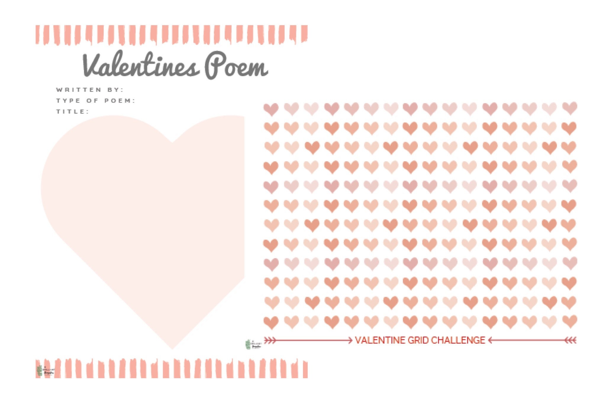 Valentine's Day Unit Printable Valentine's Activity Bundle Love Day ...