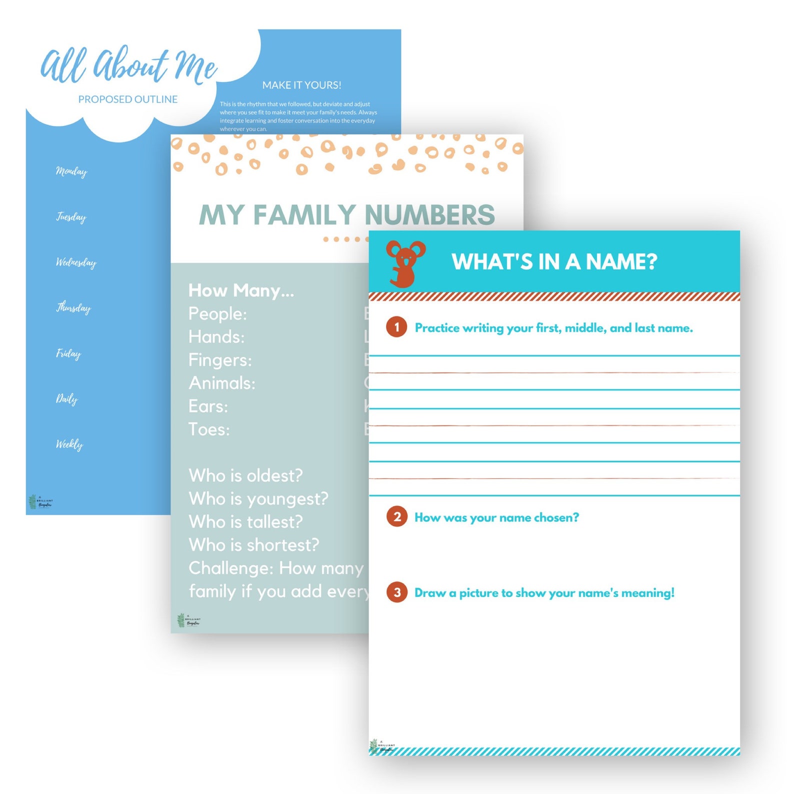 All About Me Theme Kindergarten Unit Study Preschool, Kindergarten ...