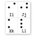 Braille Alphabet Cards 5 Senses Accessibility Homeschool - Etsy