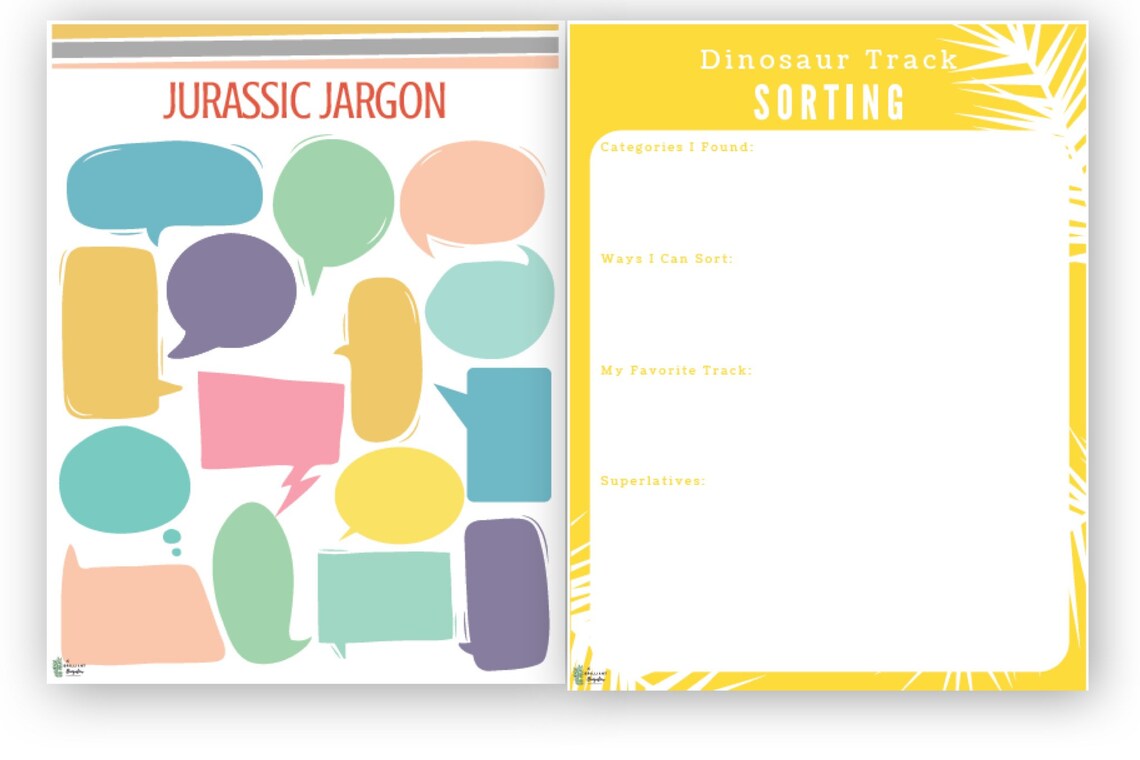 Dinosaur Unit Study Dinosaur Unit Printable Lesson Plans - Etsy