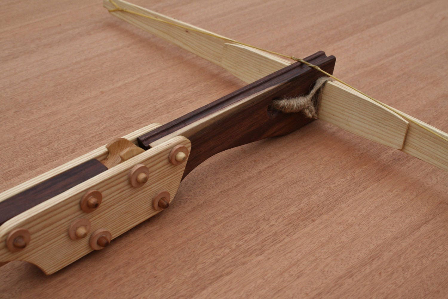 Medieval Wooden Crossbow Trigger