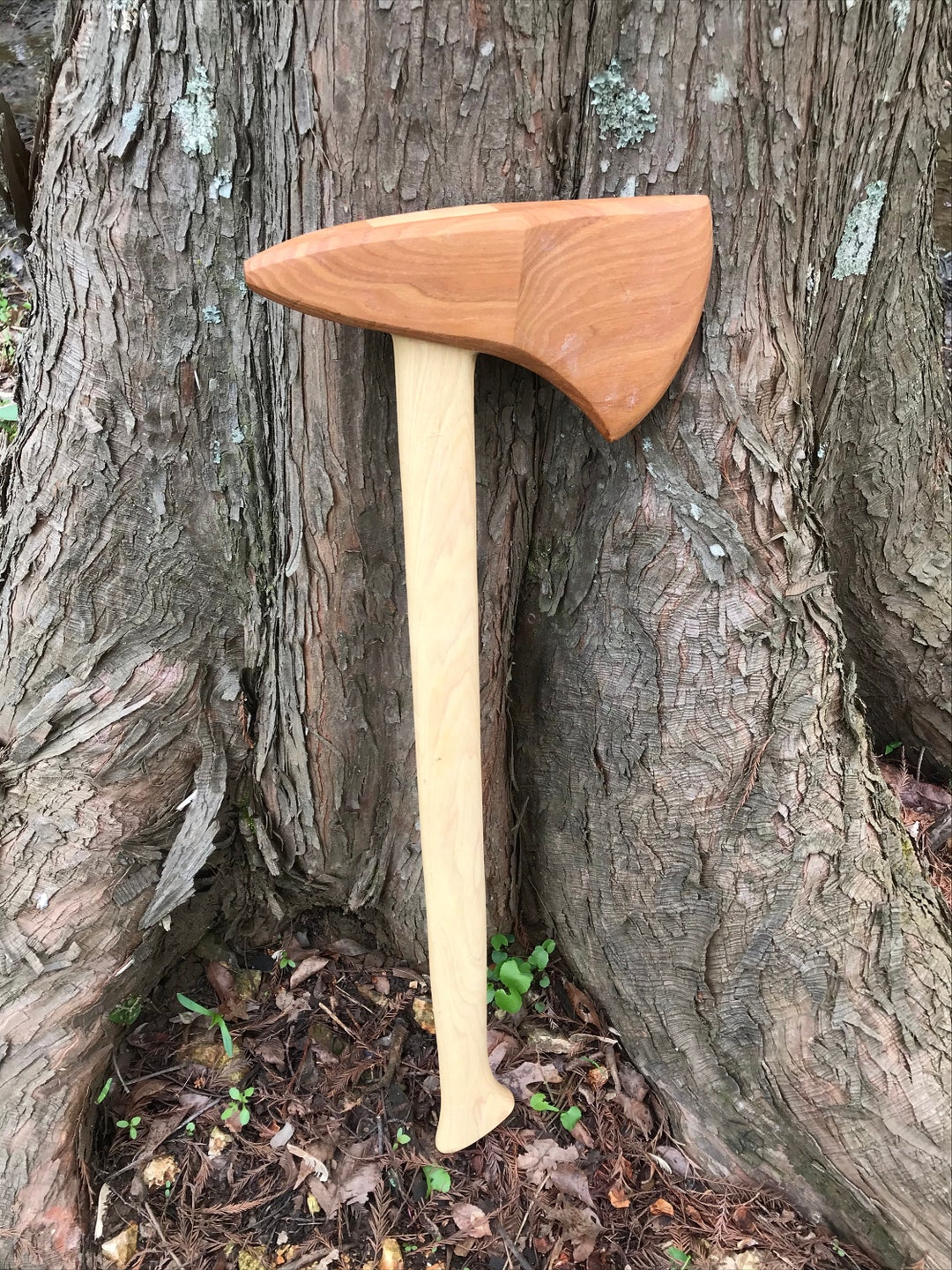 Short Hand Axe Solid American Hickory - Etsy