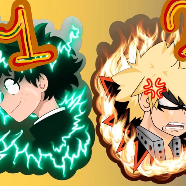 Mha Stickers - Etsy