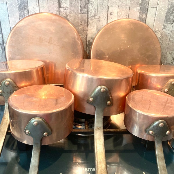 Antique Copper Pan - Etsy