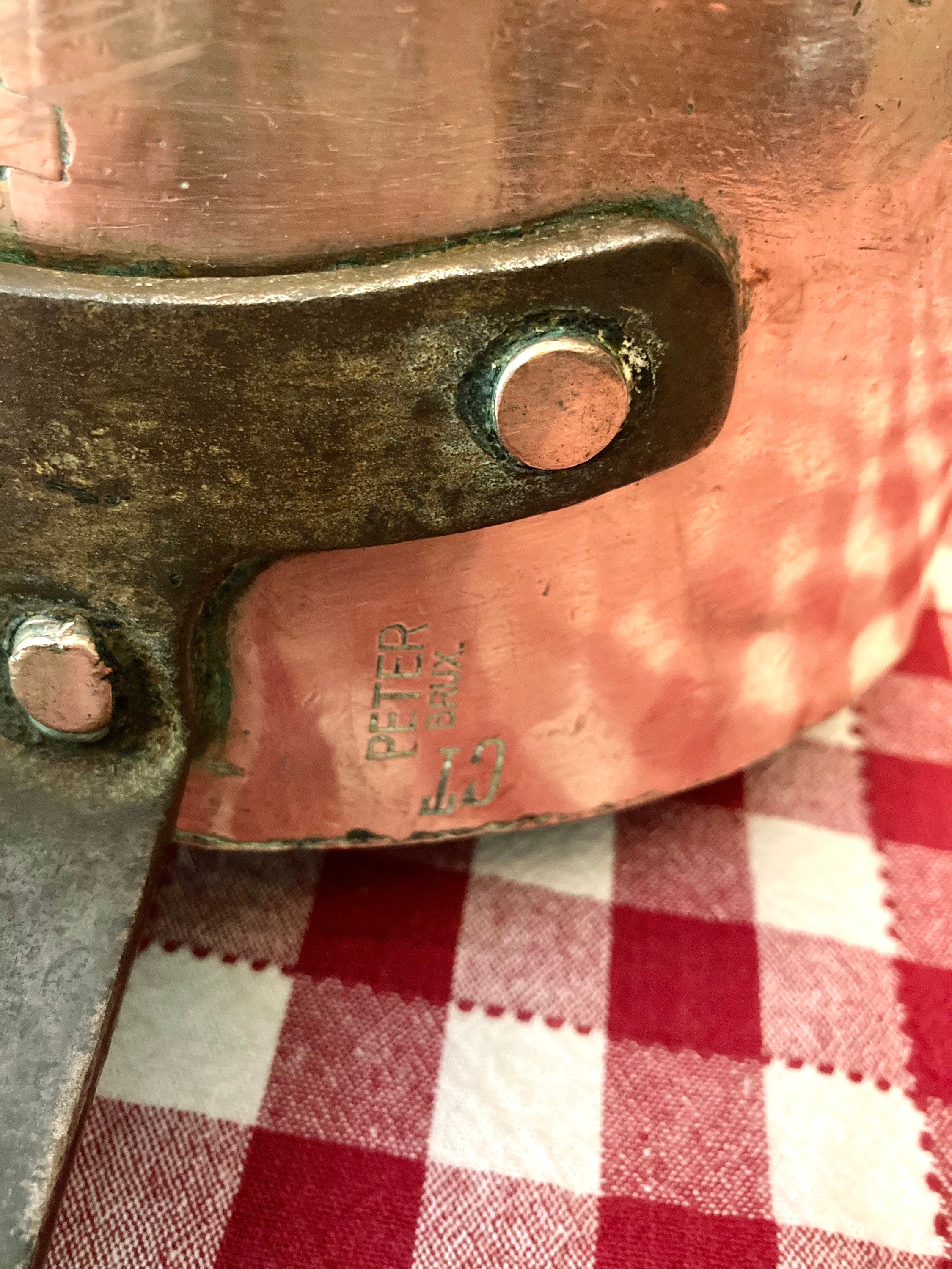 Antique Copper Pan Hammered Copper Rivets 1.5mm 25cm Stamped | Etsy