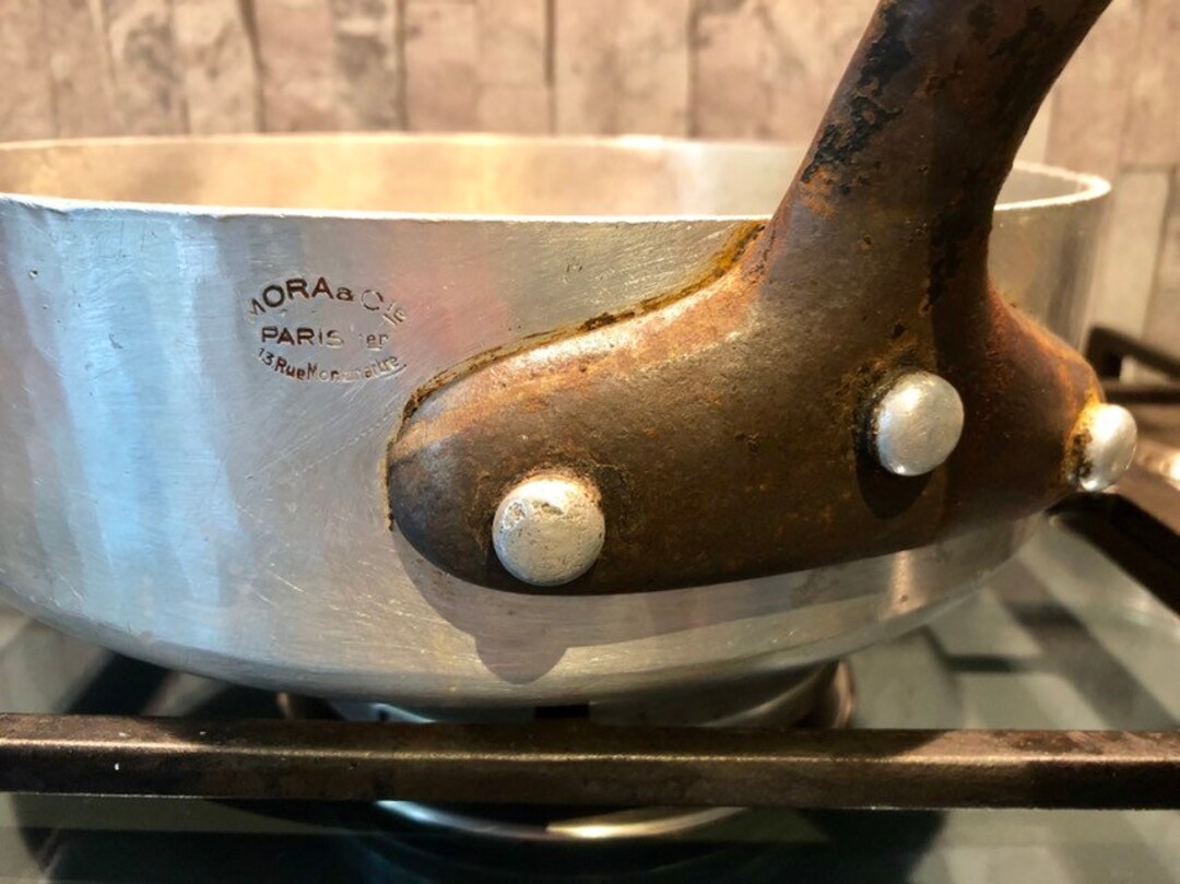 French Professional Hammered French Saute Pan Skillet 27cm XXL 4mm ...