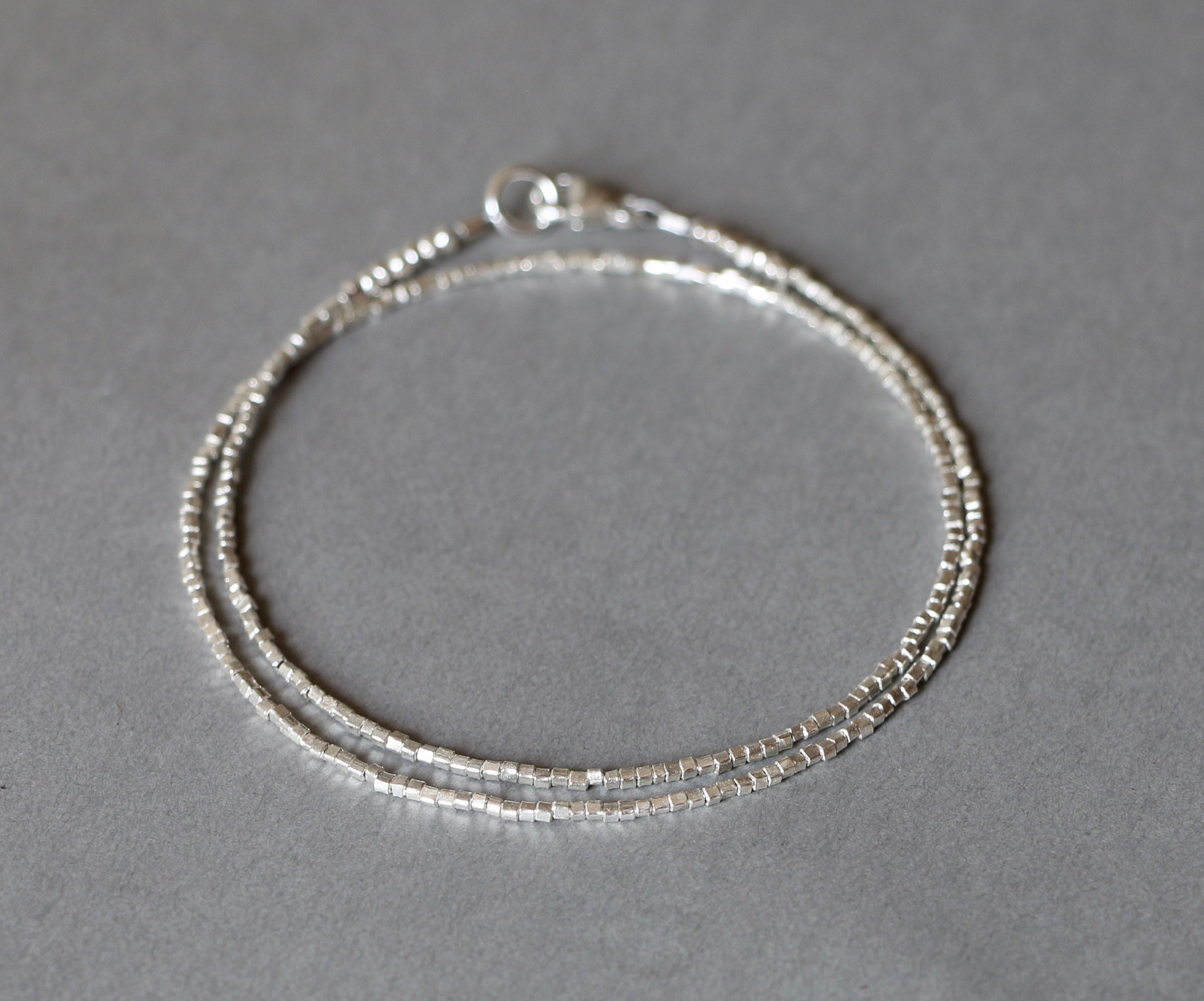 Silver Wrap Bracelet Silver Bracelet Dainty Silver Bracelet | Etsy