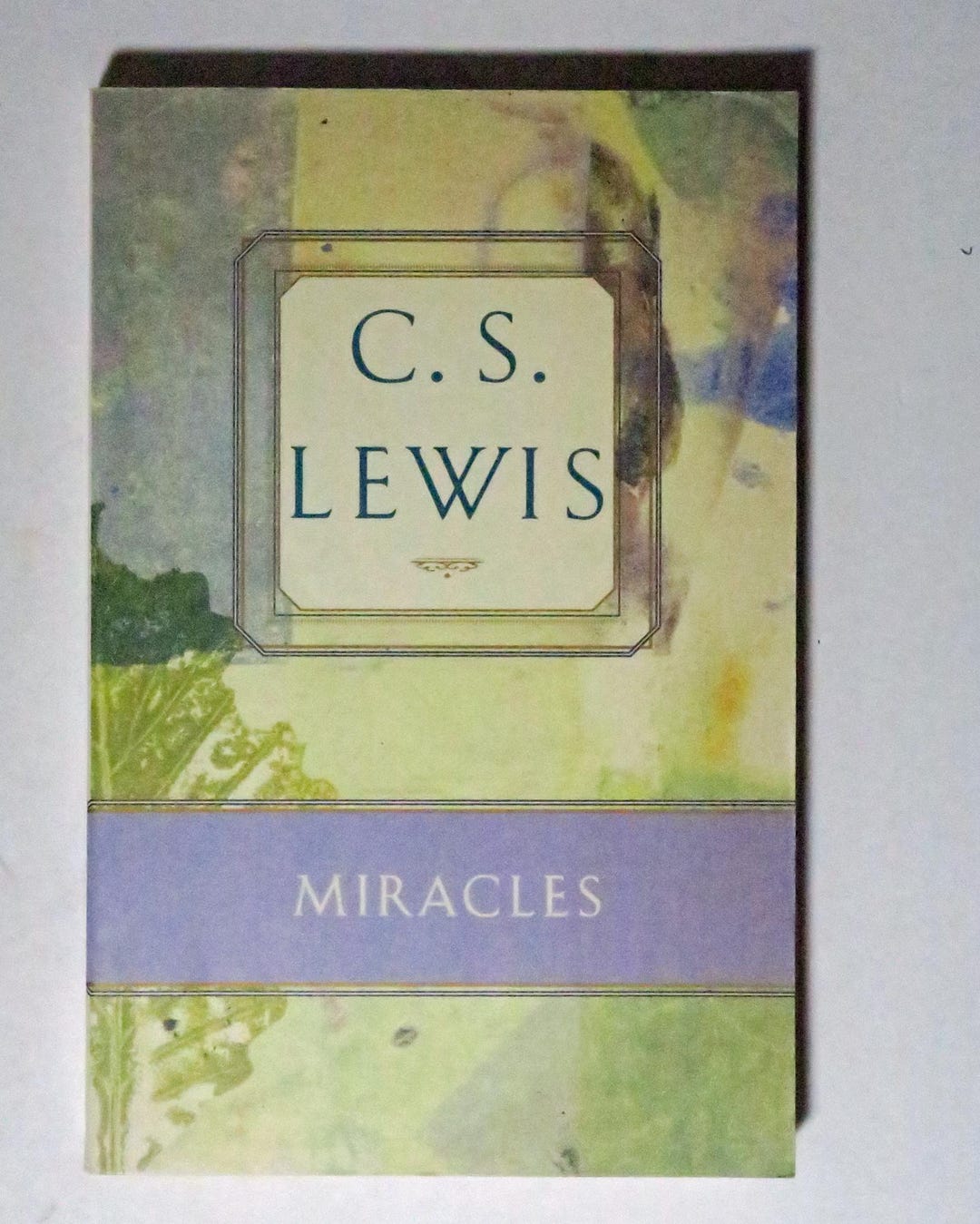MIRACLES by C S Lewis, 1996 - Etsy