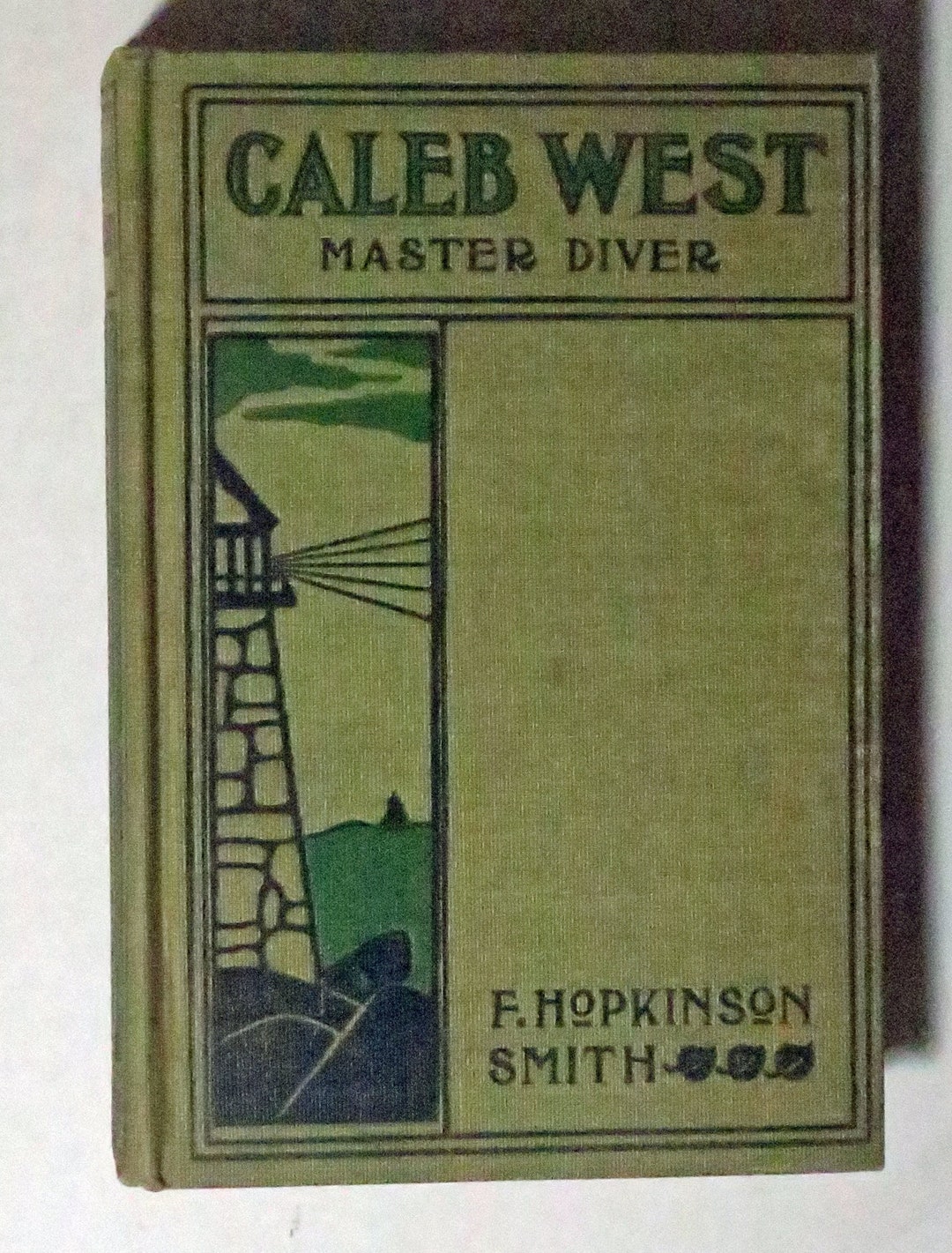 Caleb West “master Diver” by F Hopkinson Smith, 1898, 1st Edition - Etsy