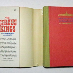 The Circus Kings, 1960 by Henry Ringling North & Allene Gaty Hatch - Etsy