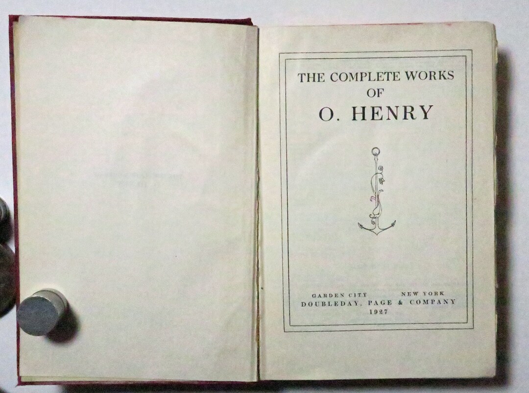 The Complete Works of O Henry, 1927 - Etsy