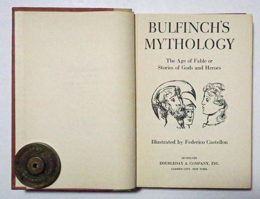 Bulfinchs Mythology, 1948 - Etsy