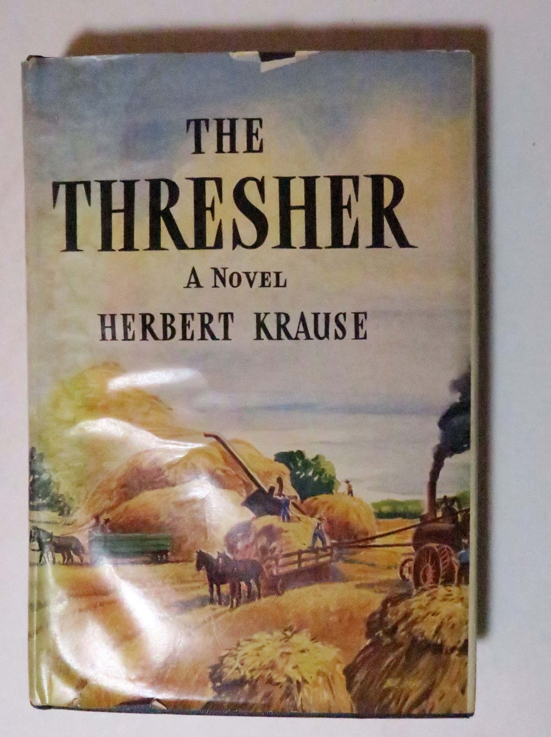 The Thresher by Herbert Krause, 1946 - Etsy