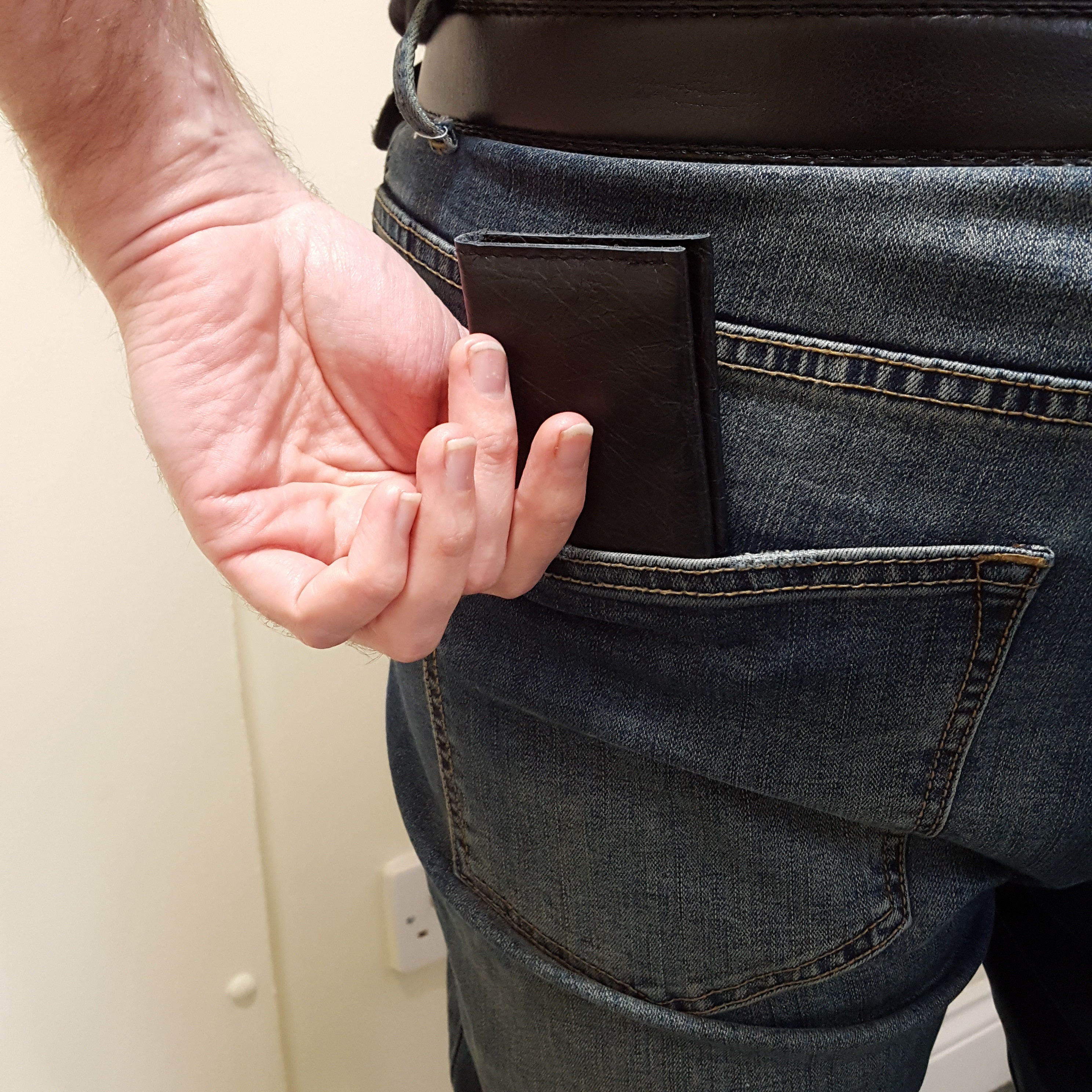 Slim leather card holder minimalist card wallet simple card | Etsy