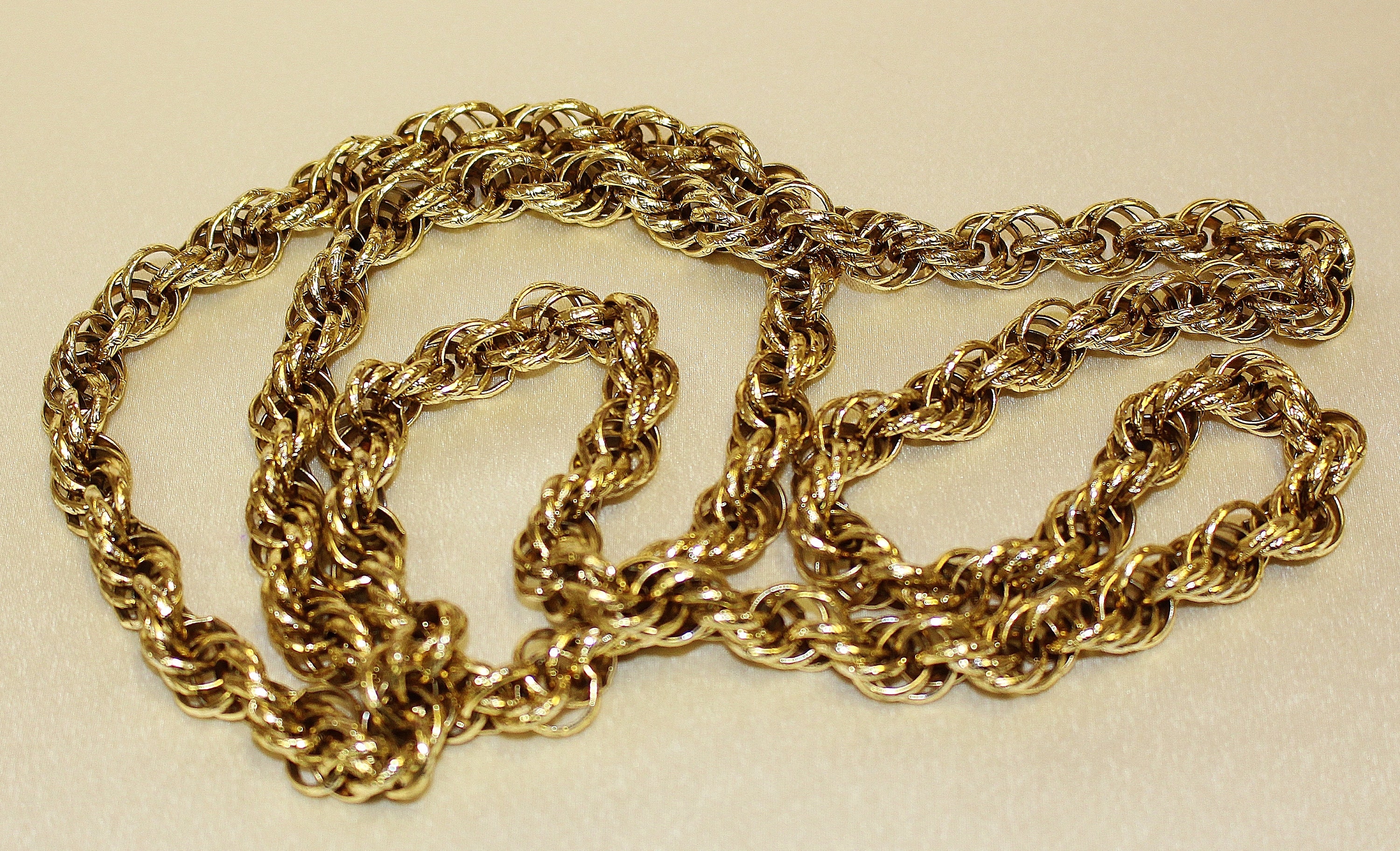 Fake Gold Rope Chain