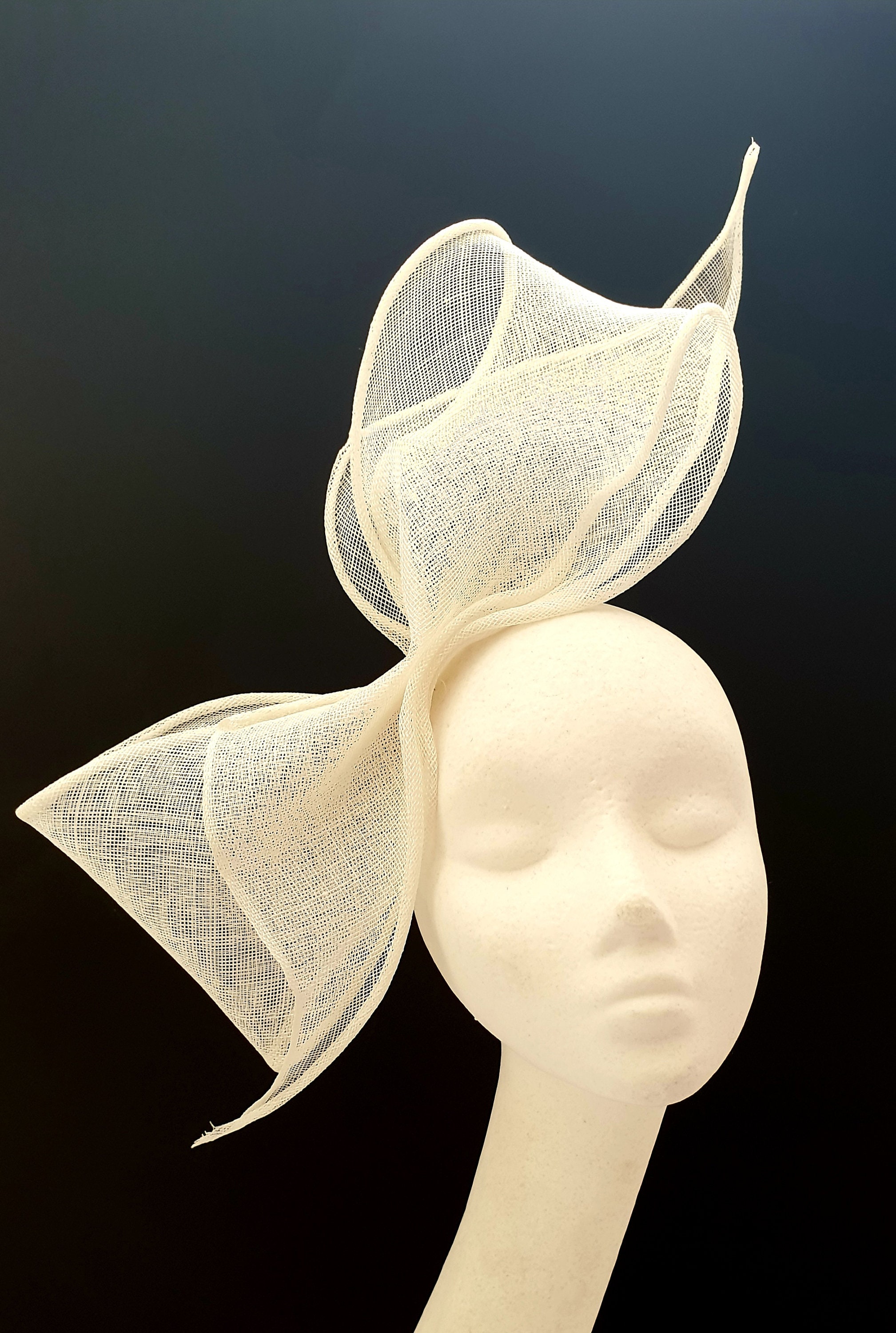Dramatic Simple Oversized Bow Headdress Headpiece - Etsy