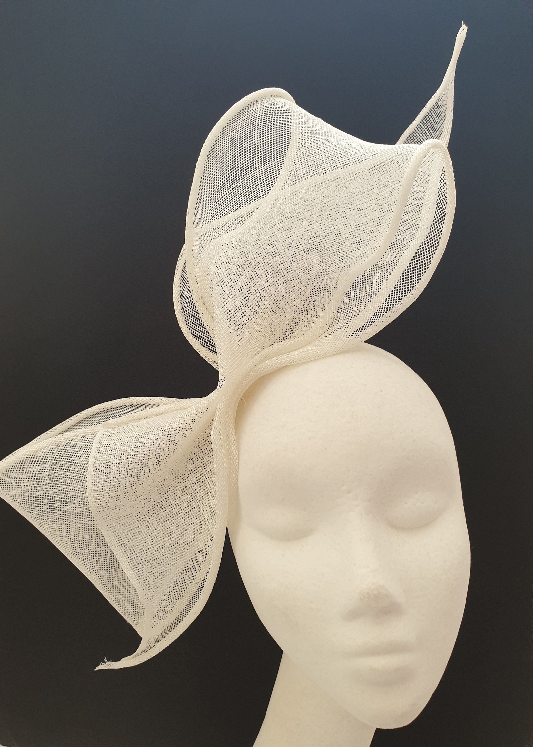 Dramatic Simple Oversized Bow Headdress Headpiece - Etsy