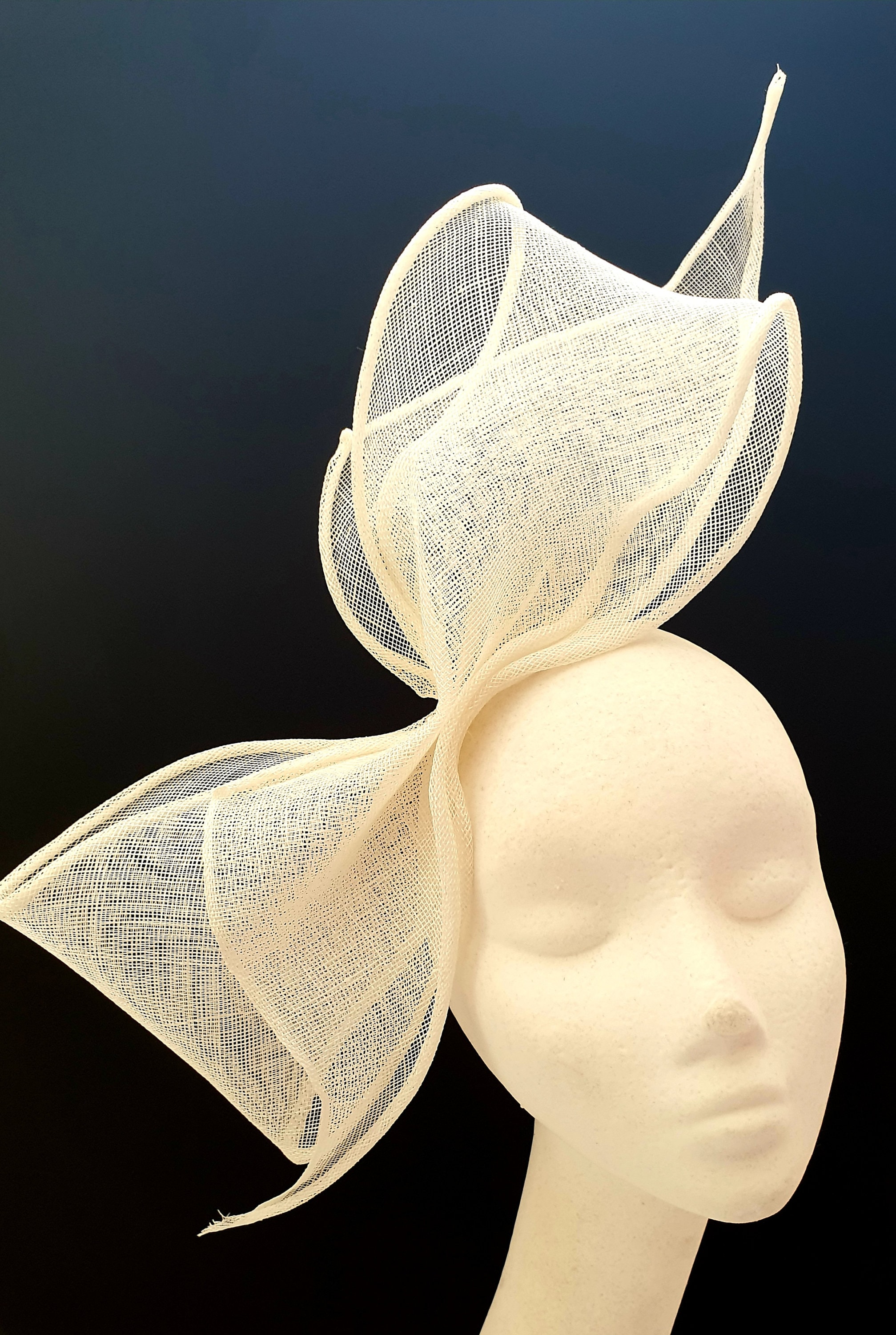 Dramatic Simple Oversized Bow Headdress Headpiece - Etsy