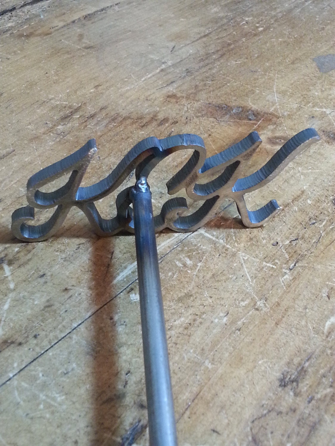 Custom Script Branding Iron With 3 Letters made in the USA - Etsy