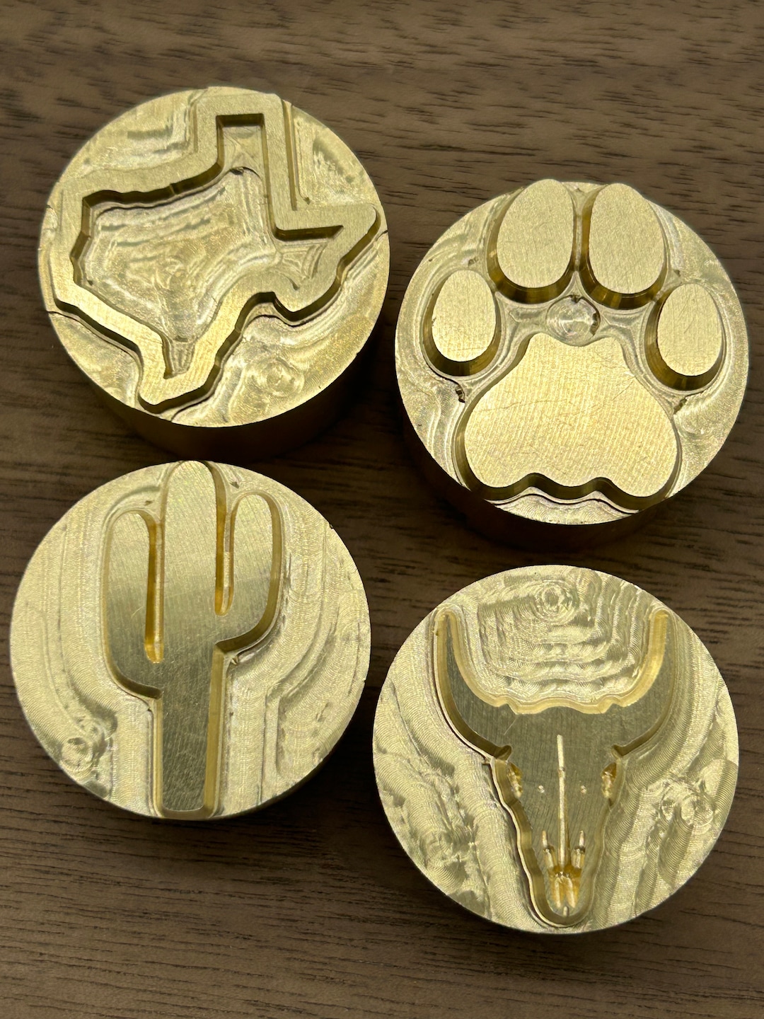 Custom Leather Brass Tooling Stamps - Etsy