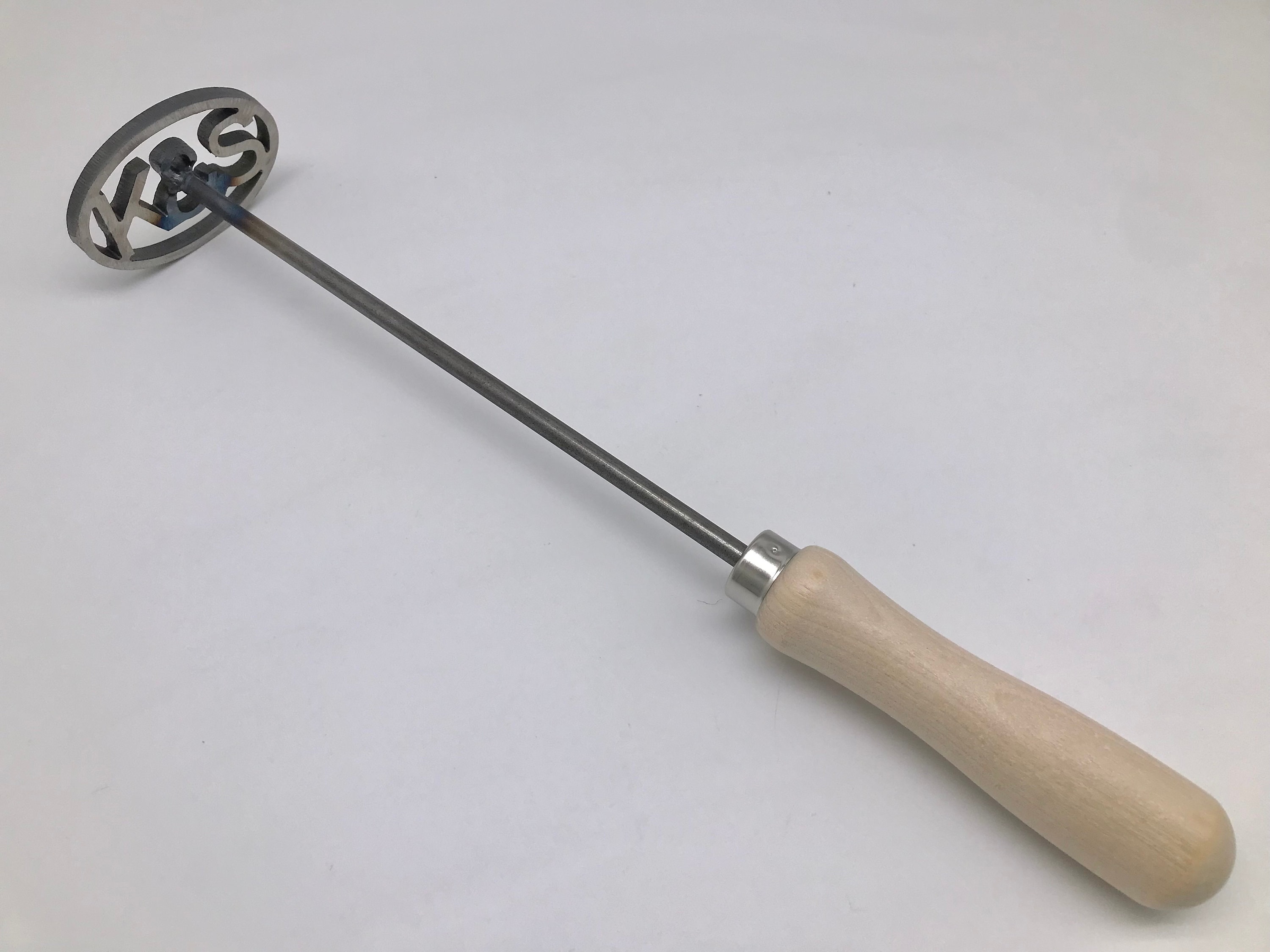 Custom Branding Iron: Oval Shape With Two Letters made in the - Etsy