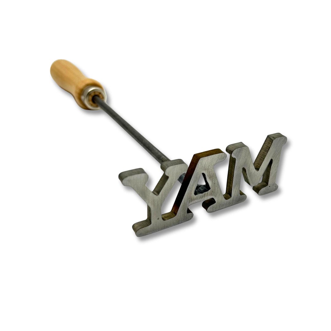 Custom Branding Iron With 3 Letters for Grilling, Crafting, and ...