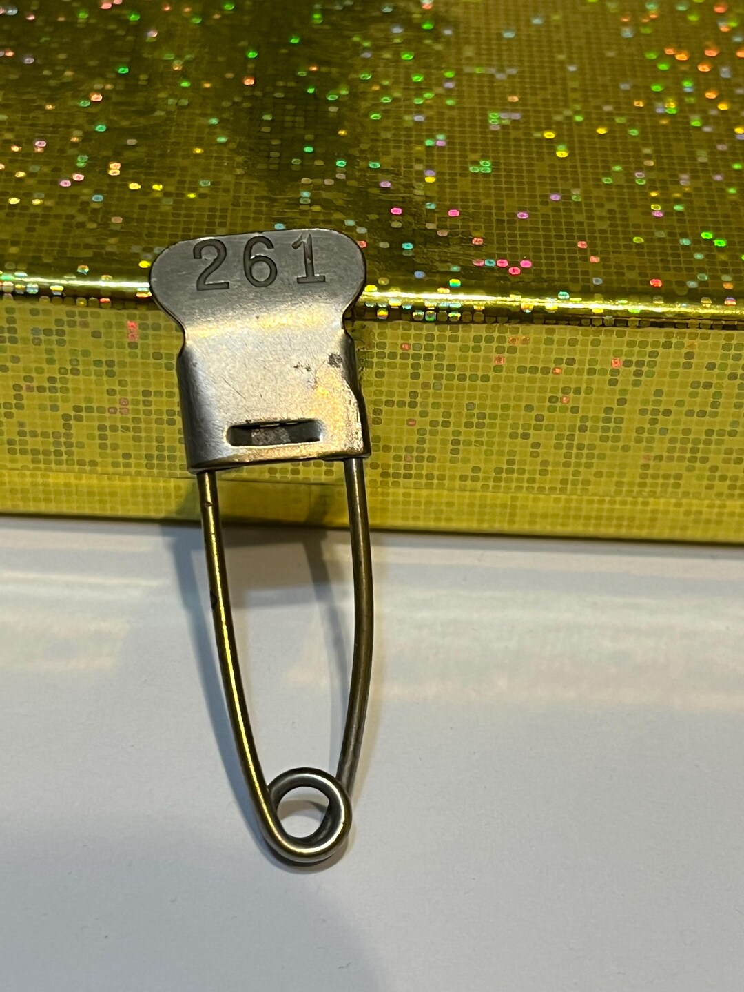 Military Laundry Pin Metal Industrial Safety Pin Attachment Jewelry ...