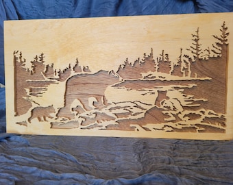 Scroll Saw Bear - Etsy