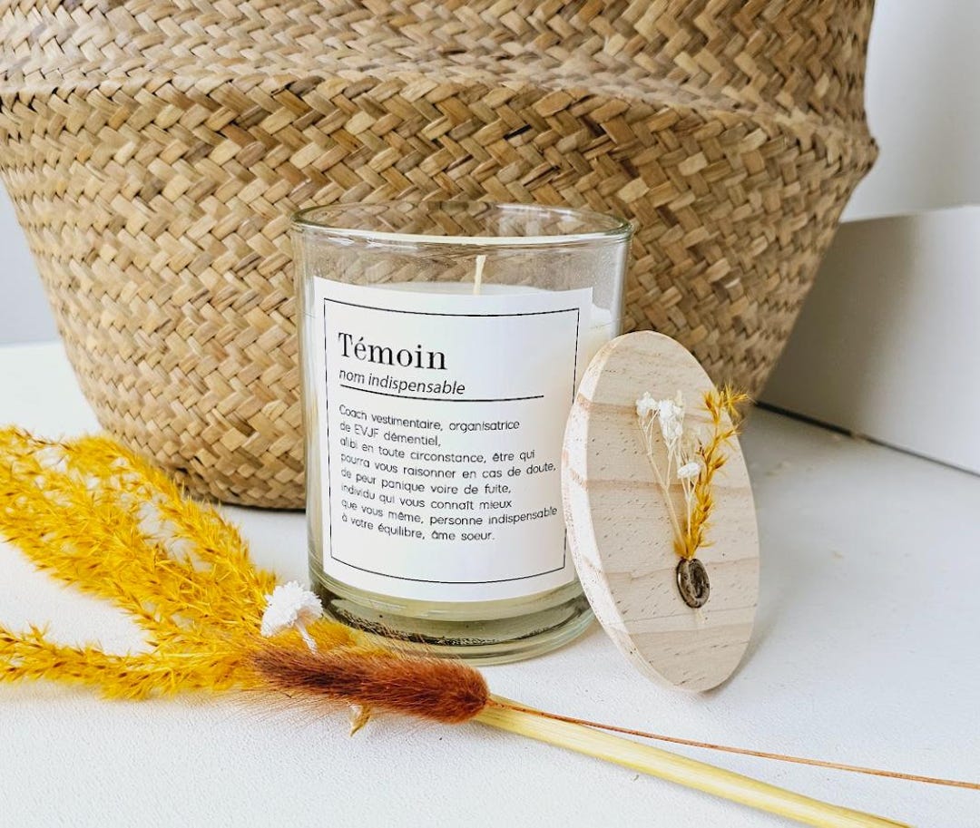 Bougie témoin définition blanche - Etsy France