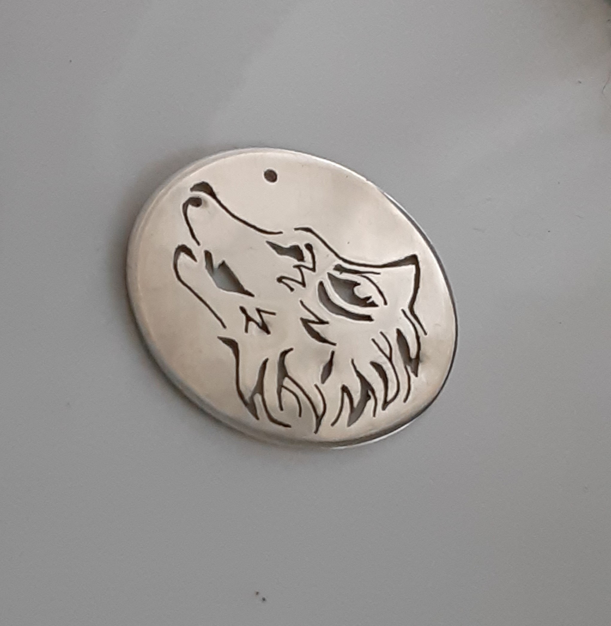 Wolf Pendant, Native American Symbol - Etsy