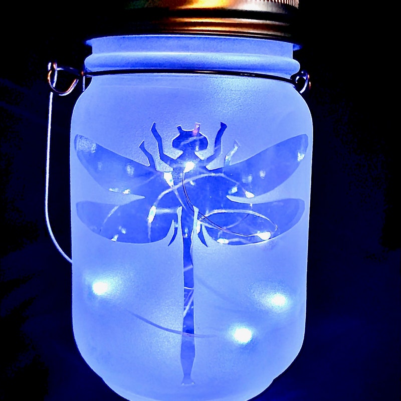 Solar Dragonfly Lights - Etsy