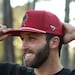 South Carolina Garnet Palmetto Tree Embroidered Snapback | Polyester ...