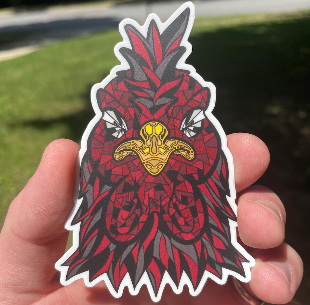 Gamecock Chicken South Carolina Mosaic Sticker SEC College Football ...