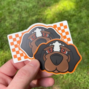 Hound Dog Cute Cartoon Animal Sticker | Original Artwork Kids Decal - Etsy