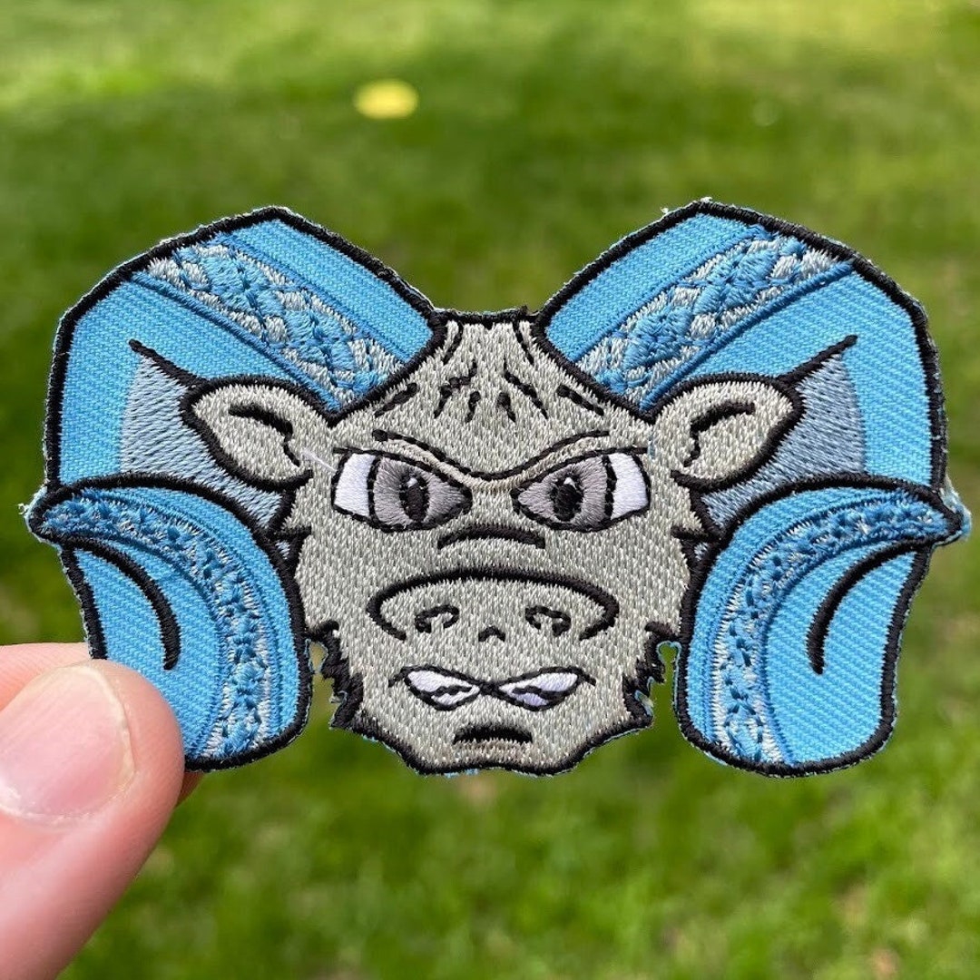 North Carolina UNC Tarheels Rameses Embroidered Iron-on Patch - Etsy